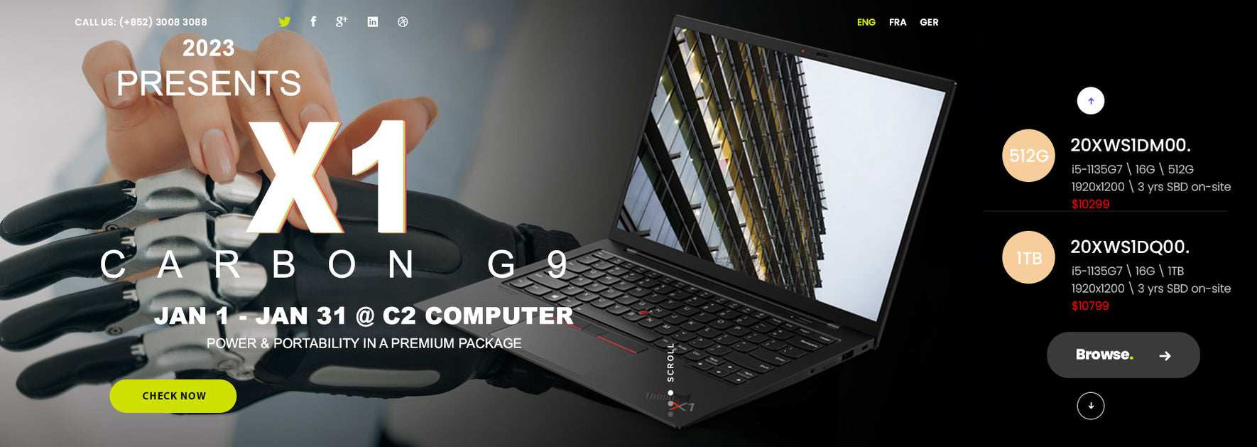 帶保養二手手提電腦,SERVER,平板,相機 – C2 Computer