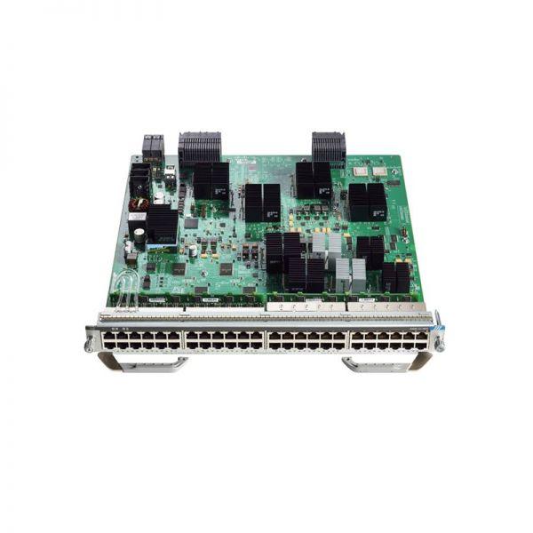 (USED) CISCO C9400-LC-48UX 24x 1GB RJ-45 24x MultiGB UPOE RJ-45 Switch ...
