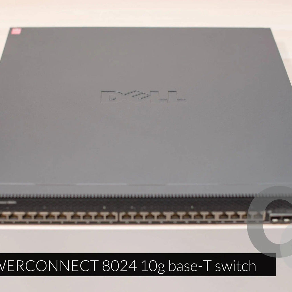 (特價一台) DELL 8024 10G BASE-T 24 PORTS SWITCH 90% NEW – C2 Computer