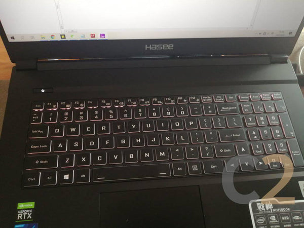 (USED) HASEE G8 i7-10750H 4G 128-SSD NA RTX 2060 6GB 17.3" 1920x1080 ...